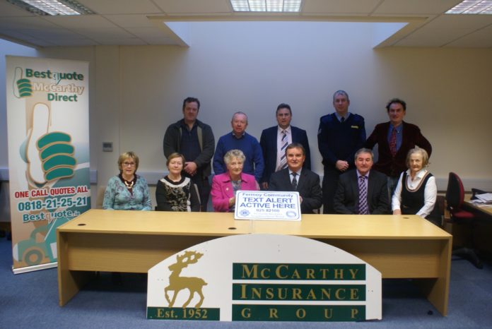 McCarthy Insurance Group sponsor text alert signs - The Avondhu Newspaper
