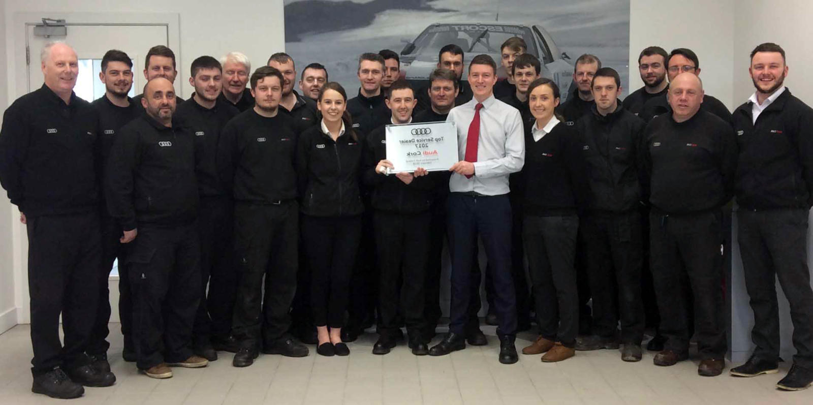 Audi Cork awarded 'Audi Aftersales Dealer of the Year' - The Avondhu ...