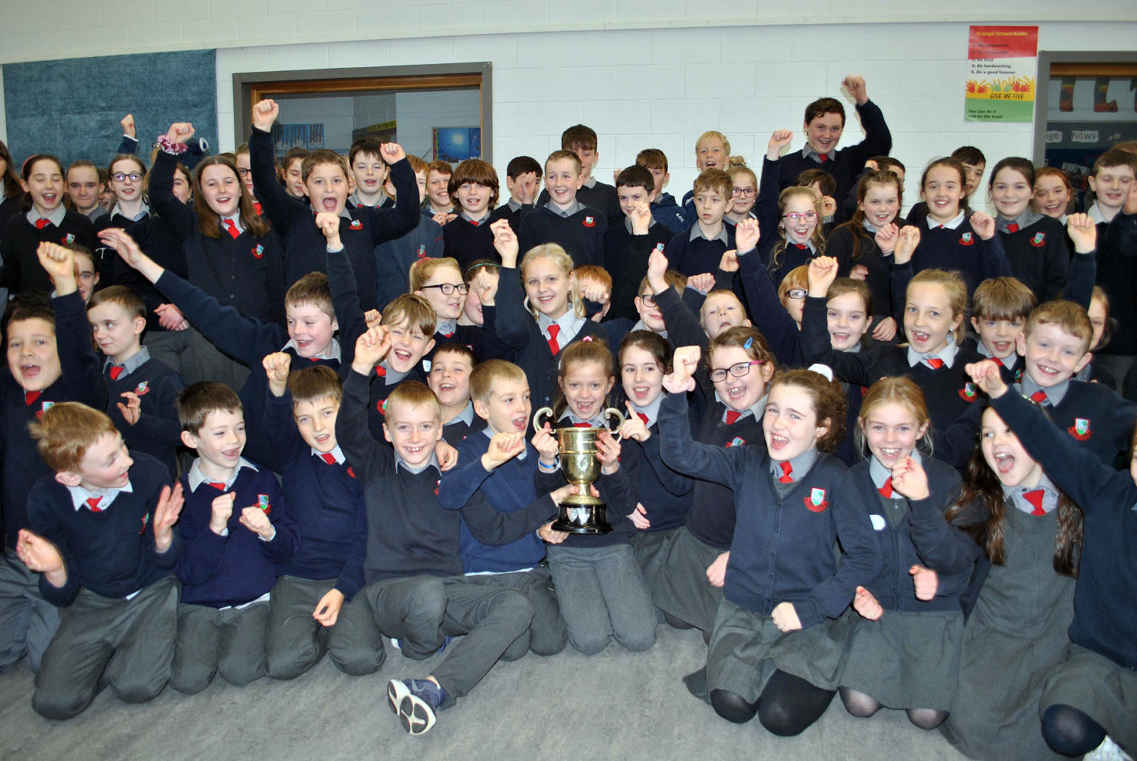 County cup visits Grange NS - The Avondhu Newspaper