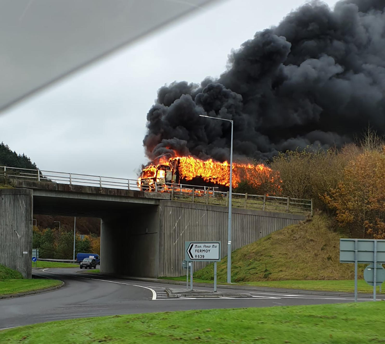 M8 truck blaze - The Avondhu Newspaper