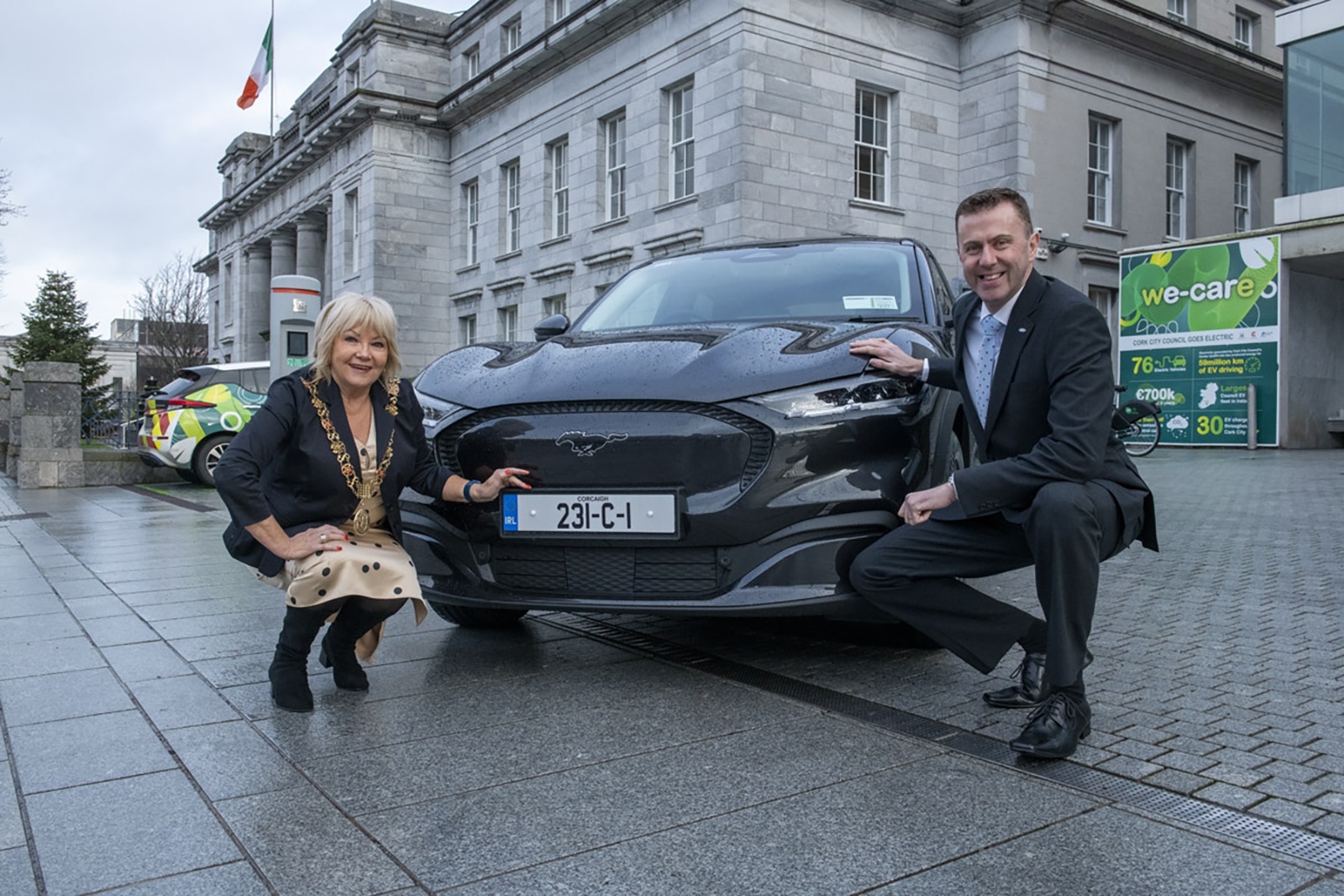 Lord Mayor of Cork City Takes Delivery of 2023 car, a new Ford Mustang ...