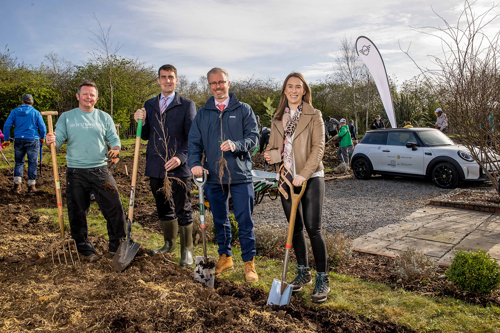 MINI and Earthwatch launch Ireland’s first Tiny Forest - The Avondhu ...