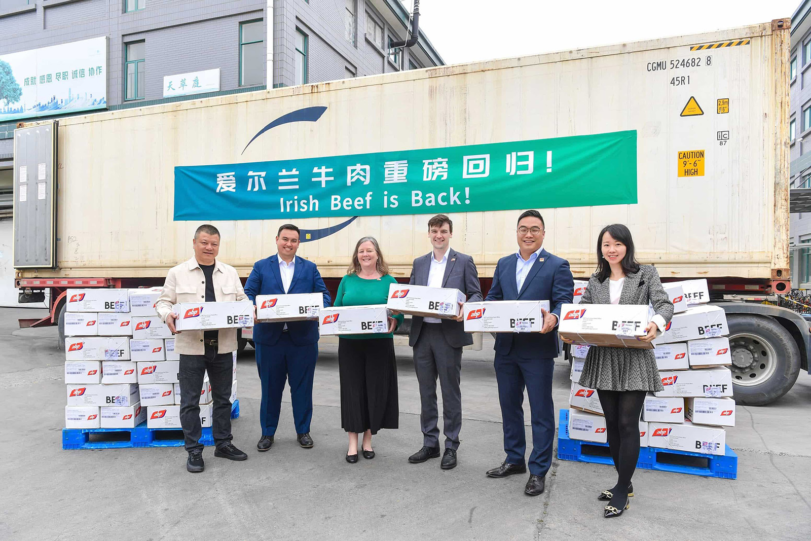 First container of Irish beef arrives in China after three-year hiatus ...