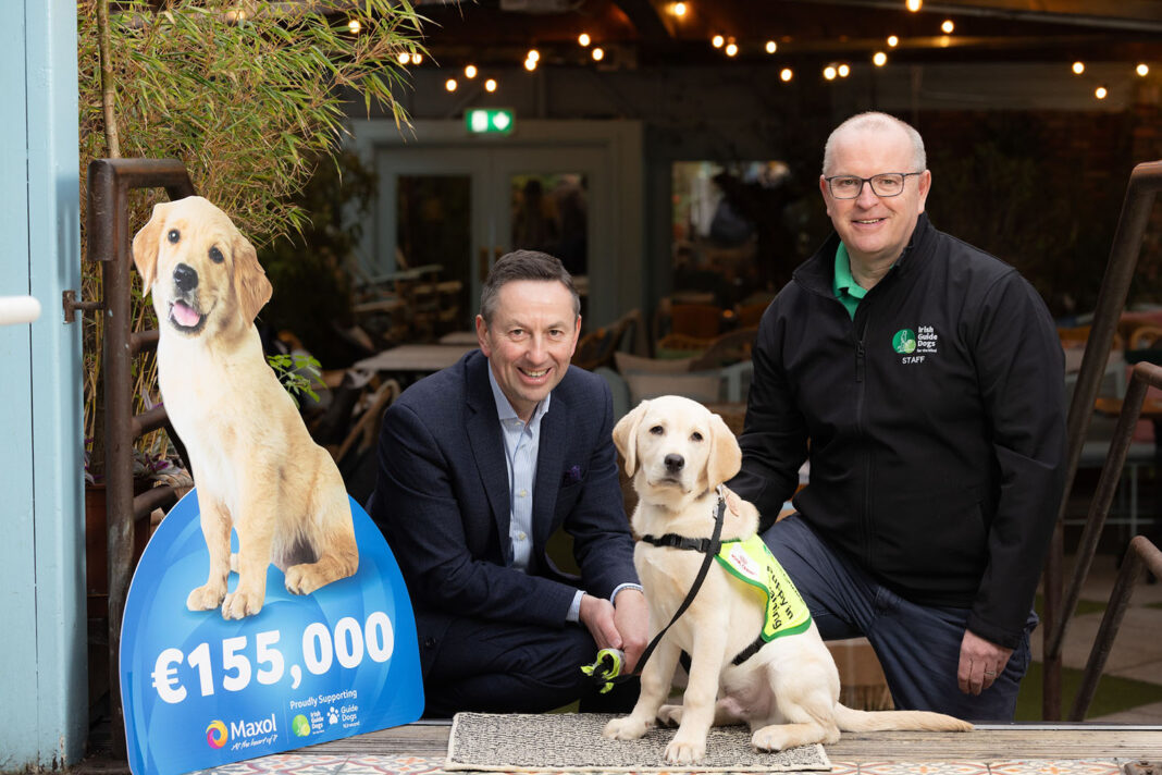 MAKES S-CENTS! Maxol's charity initiative raises €155,000 for Guide Dog ...