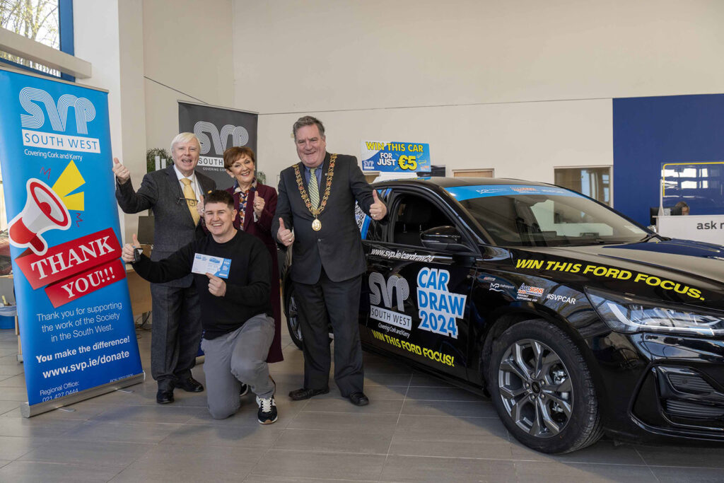 Corkman wins Ford Focus as SVP Car Draw generates over €250k - The ...