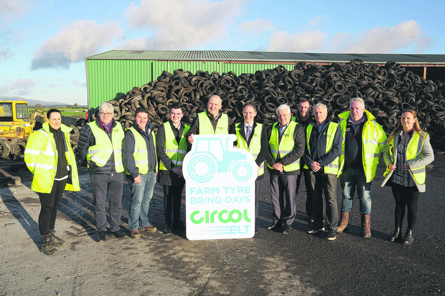 Impressive farmer turnout at launch of farm Tyre Bring Days - The ...