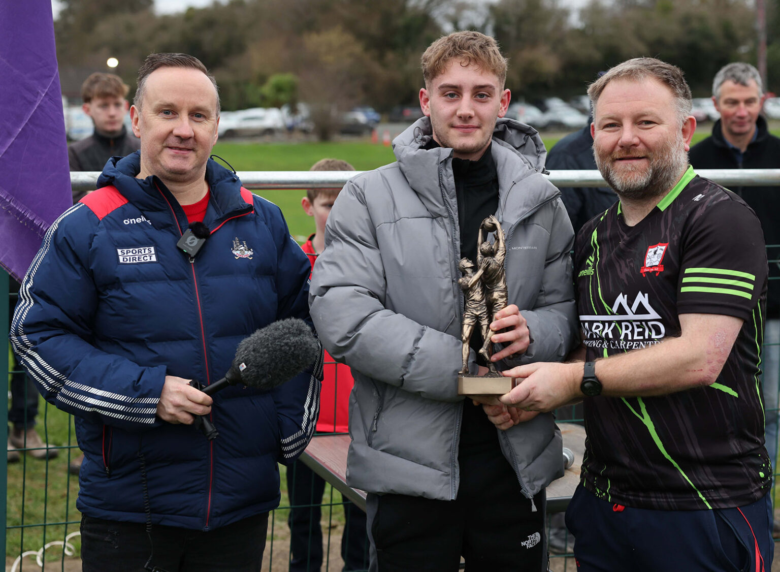 Jayden first to lift the Barry Daly Memorial Perpetual Trophy - The ...